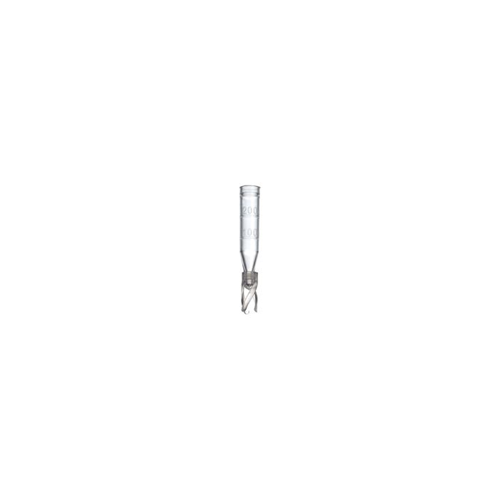 24518A » RESTEK vial inserts 250ul Graduated Markings Polypropylene Bot ...